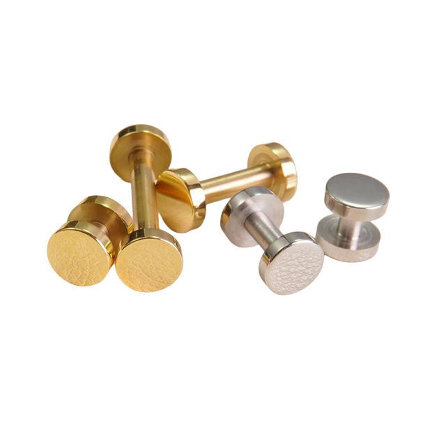 FLAD SKRUE 8mm - Luksus Hardware - Skindhuset