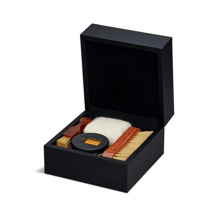Box Saphir Medaille D´or incl. care - Shoe Care Valet Box - Leather ...