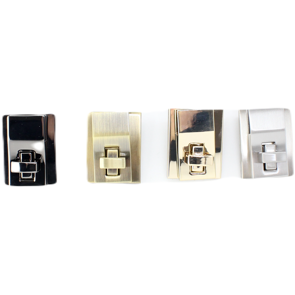 Bag lock with twist - Locks / closures - Leather House - Fur, Buckles ...