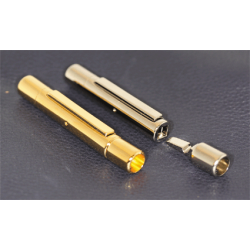 Bayonet lock round 75 x 11mm - Locks / closures - Leather House - Fur ...