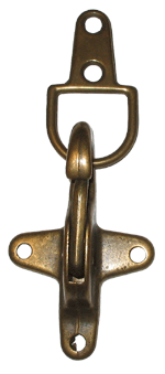 Fireman´s lock 2 pcs - Locks / closures - Leather House - Fur, Buckles ...