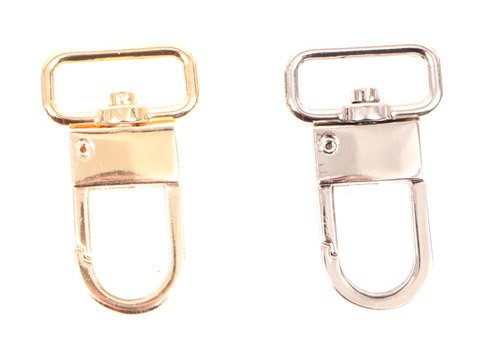 Spring snap 20x46mm lux 2 pcs - Spring snaps / Trigger Hook - Leather ...