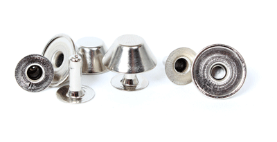 Truncated cone rivet - Rivets - Leather House - Fur, Buckles ...