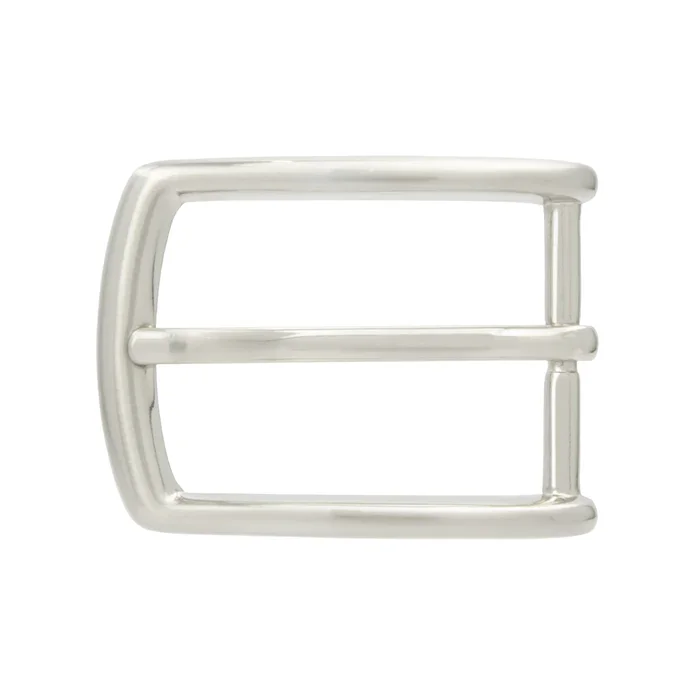 Carter dress buckle 30mm nickel color - Buckles - Leather House - Fur ...