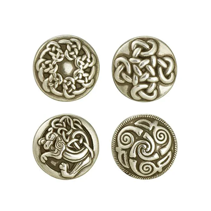 Celtic Concho 25mm 6 typer - Concho - LeatherHouse.eu - läder, spännen ...