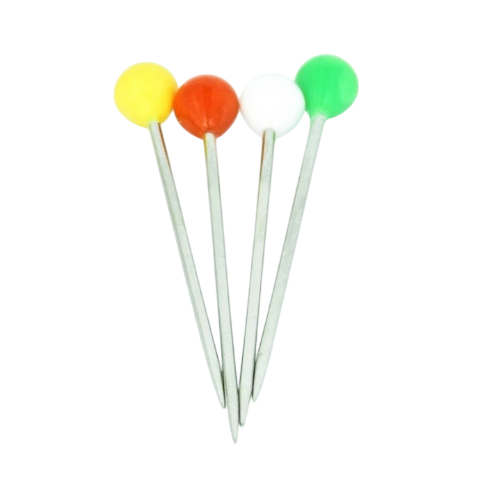 Upholsterer's pins with coloured ABS head round head- Blanchard - Knife ...