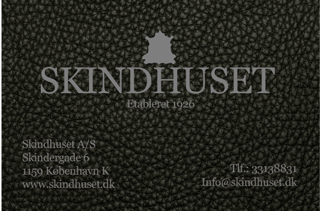 Business Card leather House - Institutions - Leather House - Fur ...